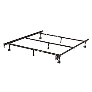 KB Designs - Metal Commercial Grade Adjustable Bed Frame, Twin Twin XL Full Full XL Queen