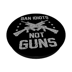 2nd Amendment Pro-Gun AR15 Men Women Gift PopSockets PopGrip: Swappable Grip for Phones & Tablets