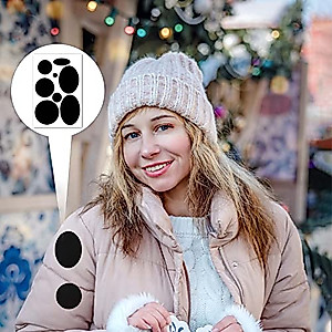 40pcs Puffer Down Jacket Repair Patch, Black Nylon Fabric Repair Patch Tear-Resistant Self Adhesive Repair Patches Down Jacket Patches for Coat Clothes Tent Sleeping Bag Ski Clothing