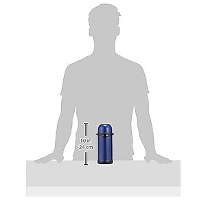 Zojirushi SJ-TG08-AA Water Bottle, Stainless Steel, Cup, Large Capacity, 28.7 fl oz (800 ml), Blue