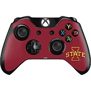 Skinit Decal Gaming Skin Compatible with Xbox One Controller - Officially Licensed College Iowa State Design