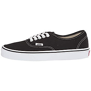 Vans Authentic, Black Black, Size 7.5 Men/ 9 Woman