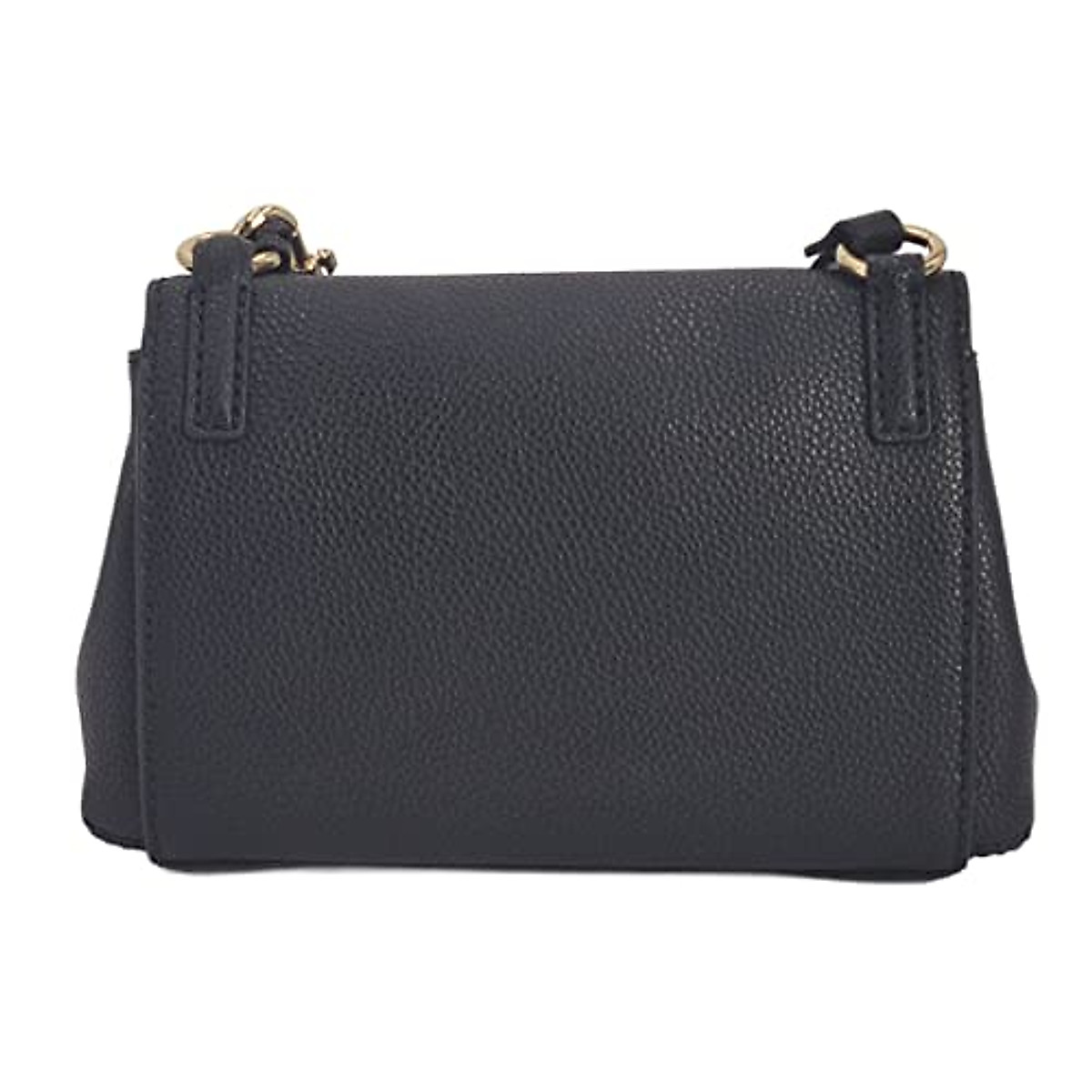 Marc Jacobs H104L01PF22 Black With Gold Hardware Women's Leather Shoulder Bag