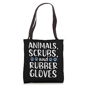 Veterinary Assistant Cute Vet Tech Animal Lover Gift Women Tote Bag