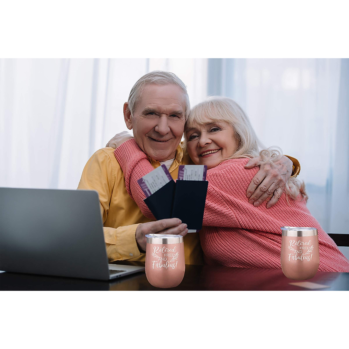 Retired Free and Fabulous - Fun Happy Retirement Gifts for Women - Retirement Gifts for Women, Men, Coworkers, Sisters, Colleague, Mom, Aunt, Grandmother, Boss, Best Friends, Teachers, Nurses, Retiree