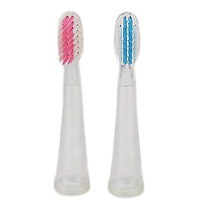 Melleco 4 pcs Replaceable Replacement Toothbrush Head for Lit-Pack Sonic Brush