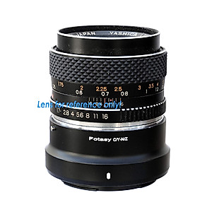 Fotasy Contax CY Lens to Nikkor Z Mount Adapter, Contax Yashica C/Y NKZ Mount Adapter, CY to Z, Compatible with Nikon Z Mount Mirrorless Camera Z 30 Z 50 Z 5 Z 6 Z 7 Z 6II Z 7II z fc Z 9