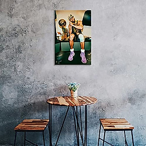Stephen Curry Poster Basketball Stars Poster Canvas Wall Art Decor Living Room