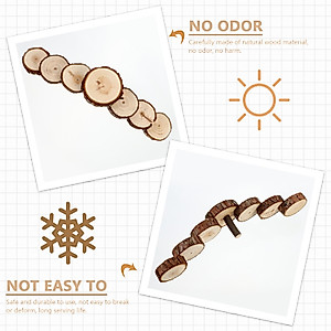 Wooden Hamster Ladder Bridge,Small Animals Climbing Ladder Activity Set Platform Ramps Playground Toys for Parrot Ferret Squirrel Hamster Rat Small Animals Little Rodent to Play and Exercise