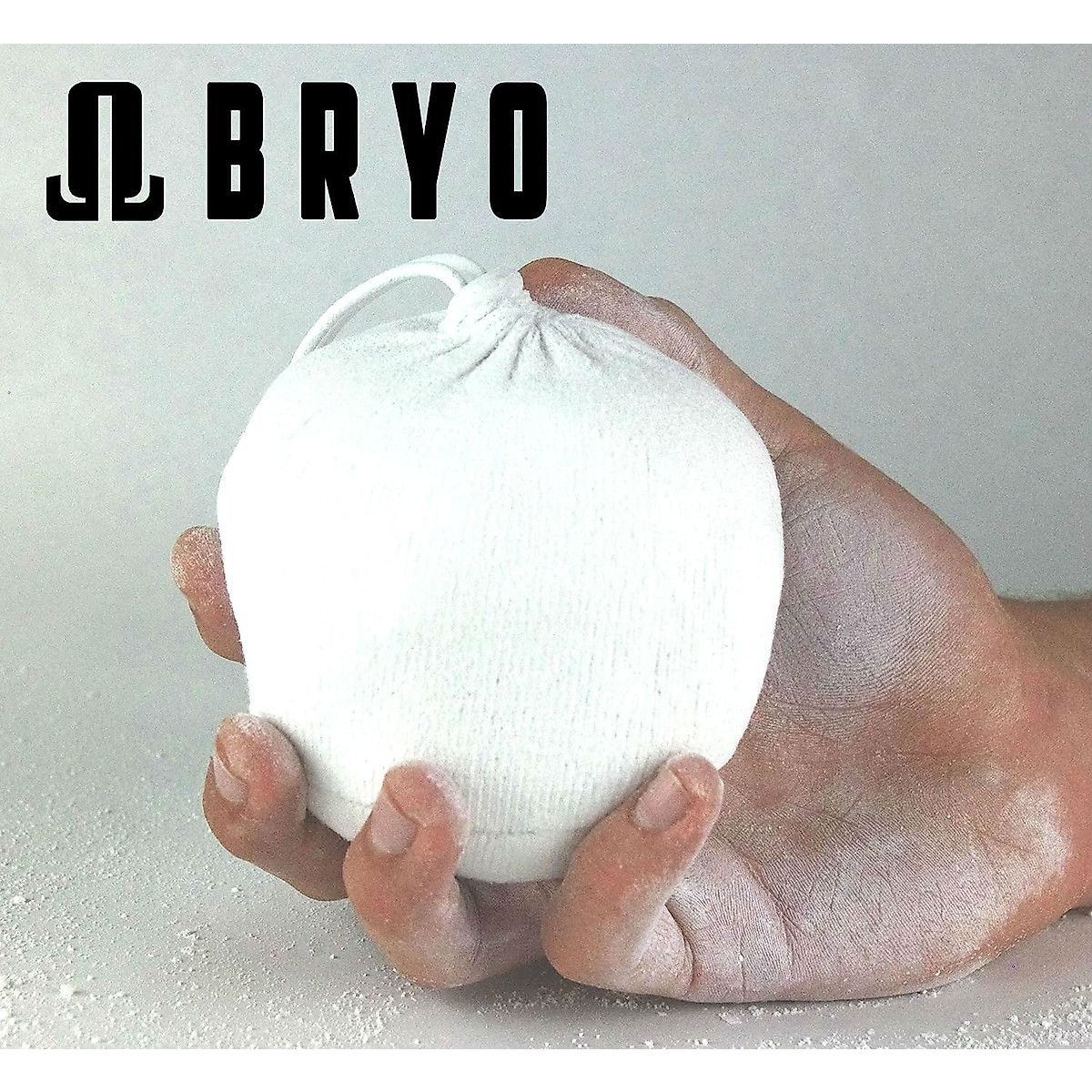 Chalk Ball 3 oz with Storage Bag - Premium Chalk for Rock Climbing, Weightlifting, Gymnastics, Crossfit & More - Mess Free Gym Chalk with Refillable Sock - Natural Drying Formula