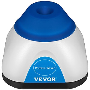 VEVOR Vortex Mixer, 3000RPM Mini Vortex Mixer Shaker, Touch Function Scientific Lab Vortex Shaker, Mix Up to 50ML, 6mm Orbital Diameter for Test Tube, Tattoo Ink, Nail Polish, Eyelash Adhesives, Paint