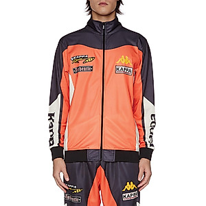 Kappa Men Authentic Rival 2 Track Jacket (Jet Black)