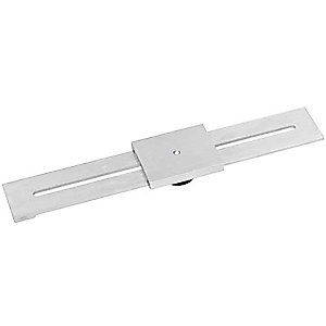 Sliding Line Ruler Precision Carbon Steel Ruler Woodworking Parallel Ruler Marker Gauge Marking Tool for Mechanical Processing Marking with Slide Stops(200mm)