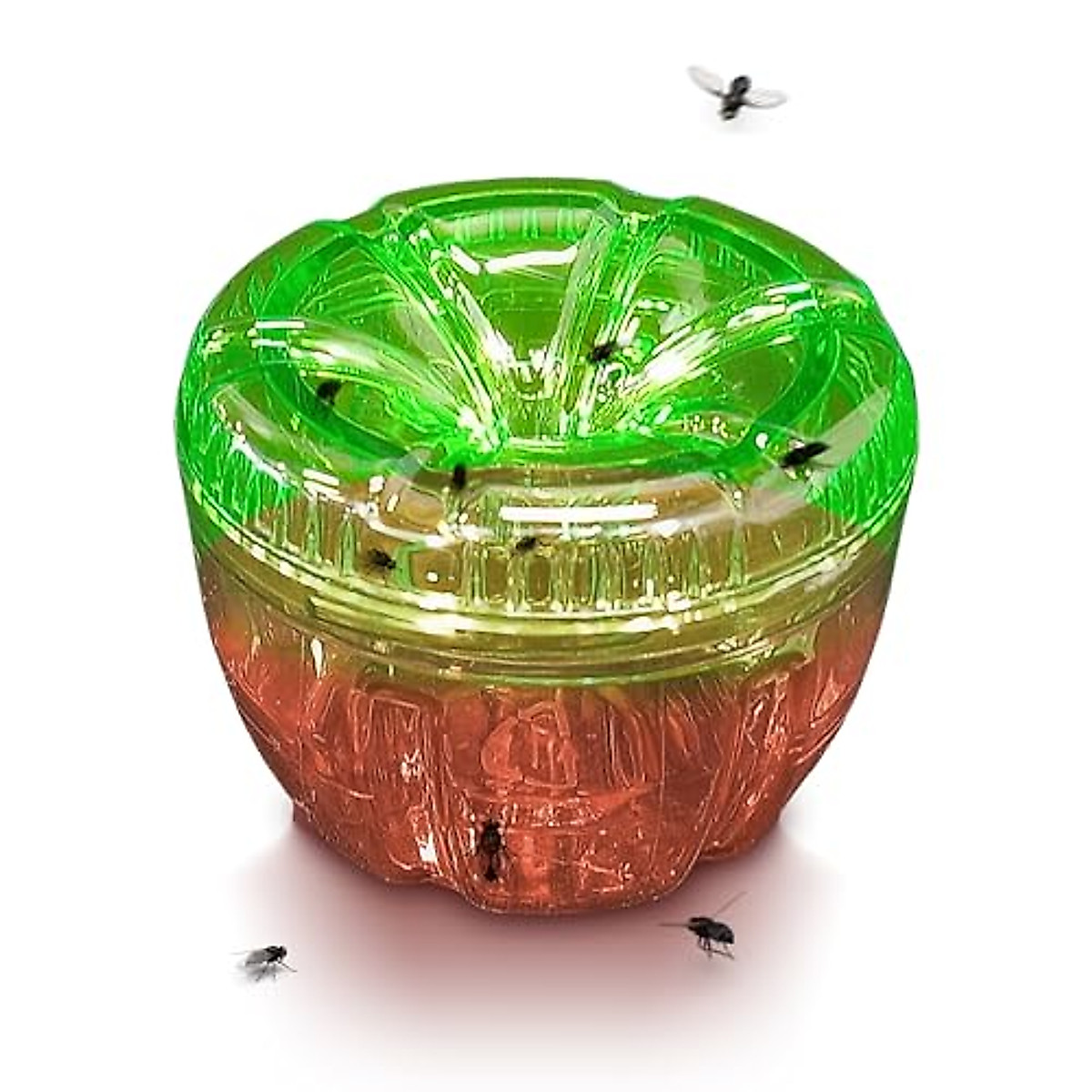 GREENSTRIKE 2-Pack Fruit Fly Traps for Indoors use. 120 Days Solution – Gnat Trap and Effective Fruit Fly Trap – Easy to Use – Best for Kitchen – Dining Areas - Reusable