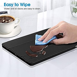 Fintie Slim Case for Samsung Galaxy Tab S9 11 Inch 2023 Model (SM-X710/X716B/X718U) with Built-in S Pen Holder, Soft TPU Smart Stand Back Cover Auto Wake/Sleep Feature, Black