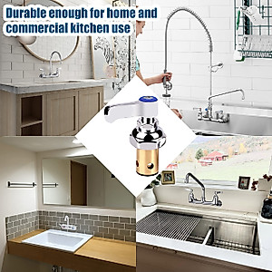 WYPabiqis Blue 002713-40 Cold Side Handle Stem Assembly Replacement Parts Fit for T&S Brass All Faucets