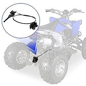 AUTOBABA Disc Brake Master Cylinder Caliper with 7/8" Handlebar Brake Lever Assembly Compatible wtih Taotao Roketa Sunl ATV Coolster NST Dune Buggy 50cc 70cc 90cc 110cc 125cc Sport Quad 4 Wheeler ATV