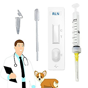 Dog Pregnancy Test Kit at Home, Fast and Accurate Detection, Pregnancy Tests Strip for Dog Disposable Pet Clinic Equipment