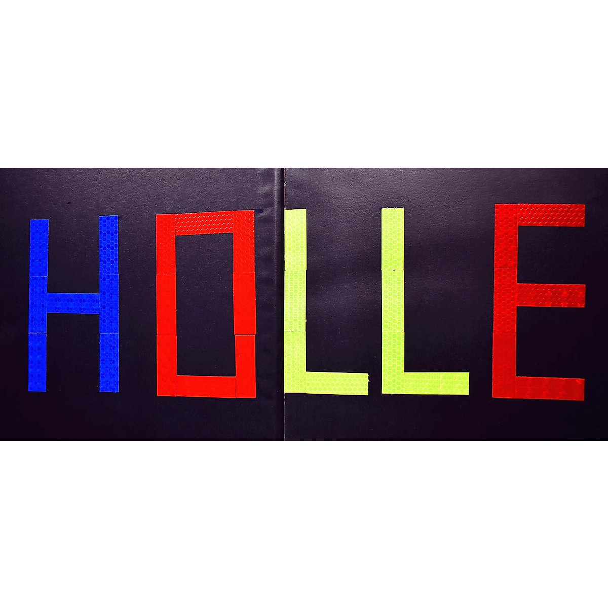 GOTOONE Reflective Tape Stickers (3 Pack) Diamond Grade Warning Conspicuity Tapes Waterproof 0.4 x 26 Feet Multicolored