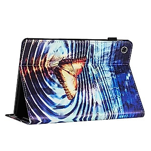 Compatible with/Replacement for Tablet PC Samsung Galaxy Tab A8 10.5 inch 2021 SM-X200/X205/X207 PU Leather Flip Cover Stand Wallet Case XXLZCX (5)