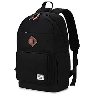 RAVUO Backpack for Men Women, Water Resistant Unisex 15.6 inch Laptop Backpack College School Bookbags with Two Front Pockets