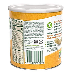 Sprout Curlz Baby Snacks 1.48 Ounce (Pack of 6)