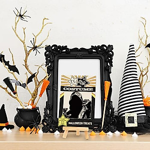 AnyDesign 30 Pack Halloween Cards Horror Character Greeting Cards with Stickers Envelopes Scary Movie Character Blank Note Cards for Halloween Birthday Party Supplies, 4 x 6 Inch