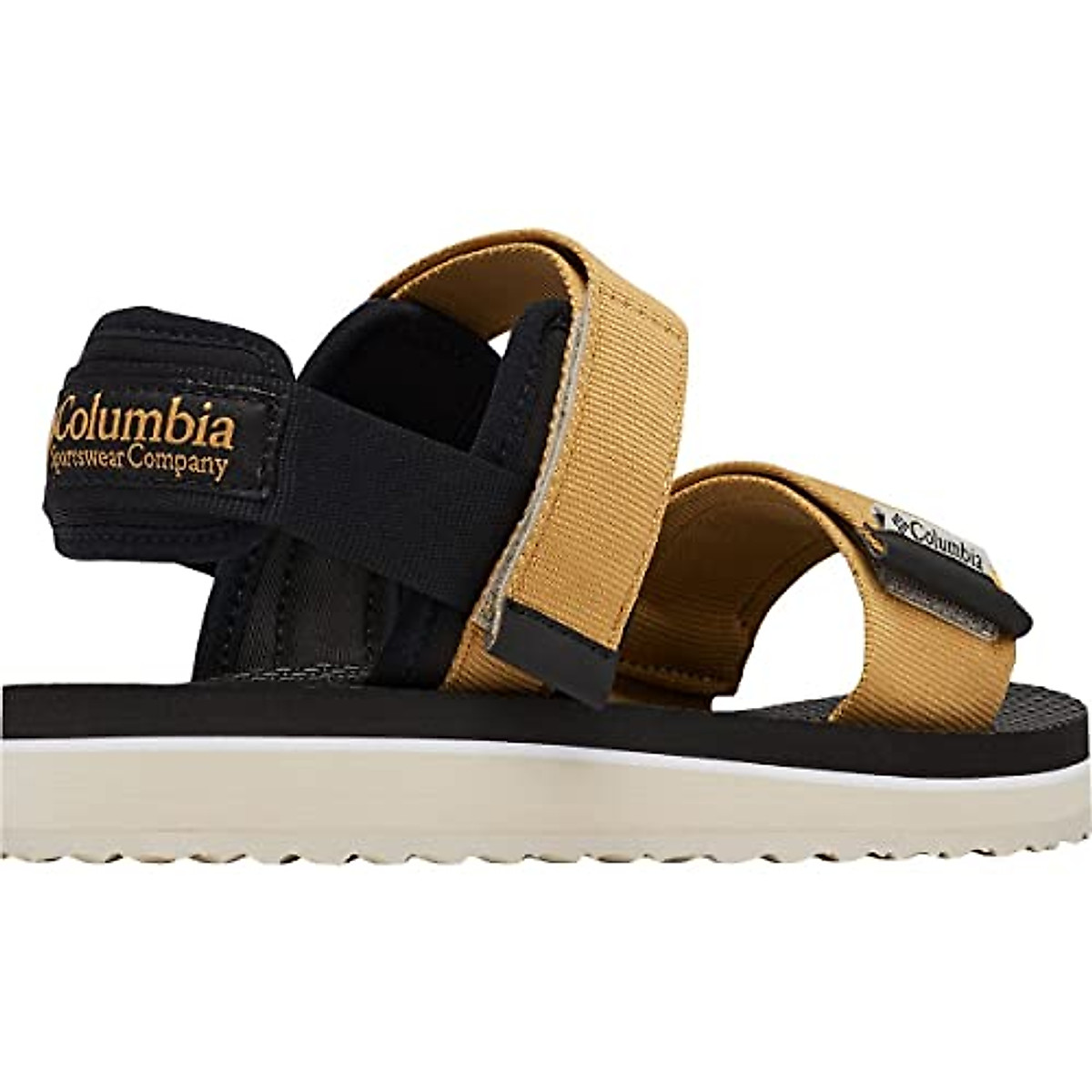 Columbia Via™ Sandal Black/Dark Stone 9 B (M)