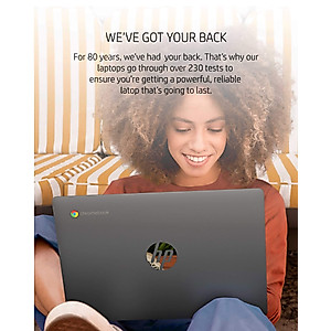 HP Chromebook x360 14a Laptop - Dual Core Intel Celeron N4020 - 4 GB RAM - 32 GB eMMC Storage - 14-inch HD Touchscreen - Google Chrome OS - Lightweight and Long Battery Life (14a-ca0010nr, 2020)