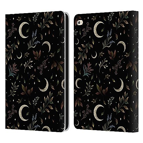 Head Case Designs Officially Licensed Episodic Drawing Crescent Moon Pattern Leather Book Wallet Case Cover Compatible with Apple iPad Air 2 (2014)