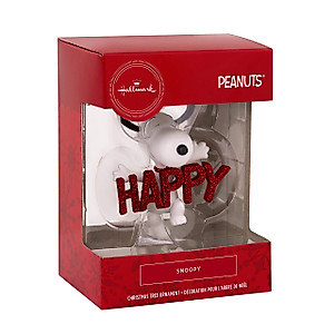 Hallmark-Snoopy-“Happy” Peanuts 2019 Christmas Ornament