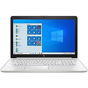 HP 17.3" Laptop, Intel Core i5, 8GB Memory,256GB SSD, Windows 10 Home, Natural Silver