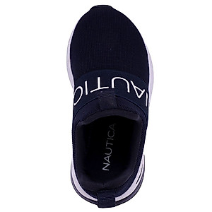 Nautica Kids Boys Fashion Sneaker Slip-On Air Cushion Athletic Running Shoe for Toddler and Little Kids-Mattoon-Navy-5