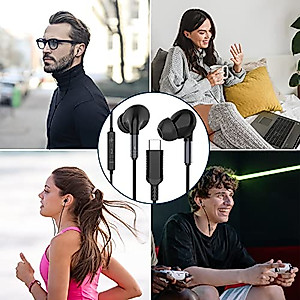 COOYA USB C Headphone Type C Wired Earbuds for Samsung Galaxy S23 S22 Ultra S21 A53 S20 FE Note 20 Flip5 4 DAC HiFi Stereo Headset in-Ear Earphone with Mic for iPad Air 5th Pixel 7 Pro 6a OnePlus 10 9