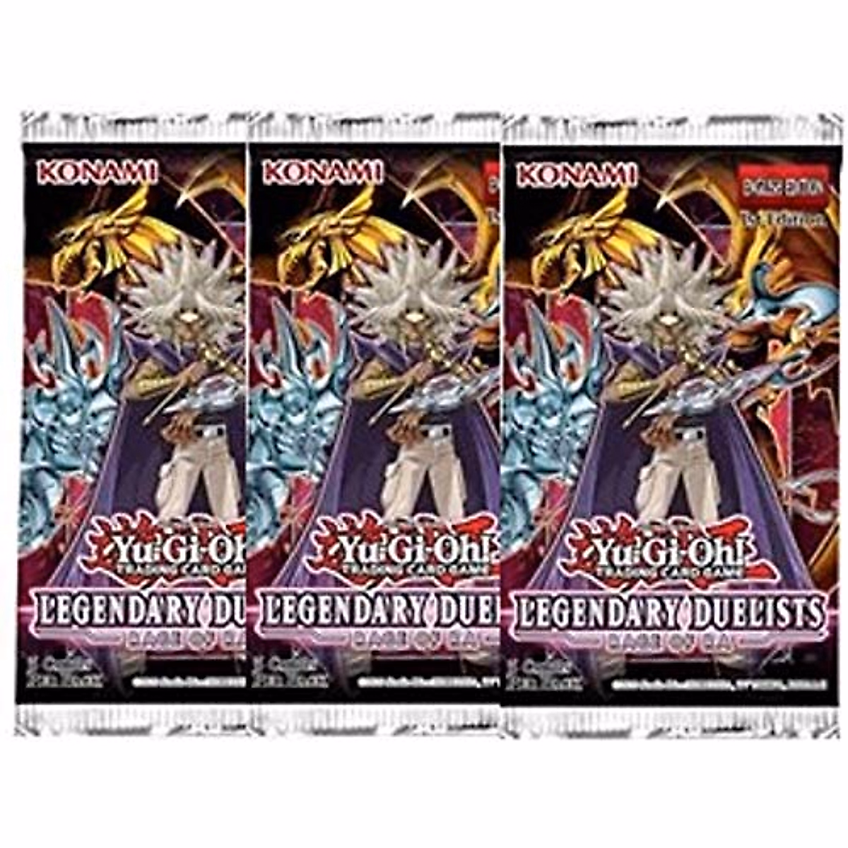 Yugioh Legendary Duelists TCG Game: Rage of Ra 3 Packs!