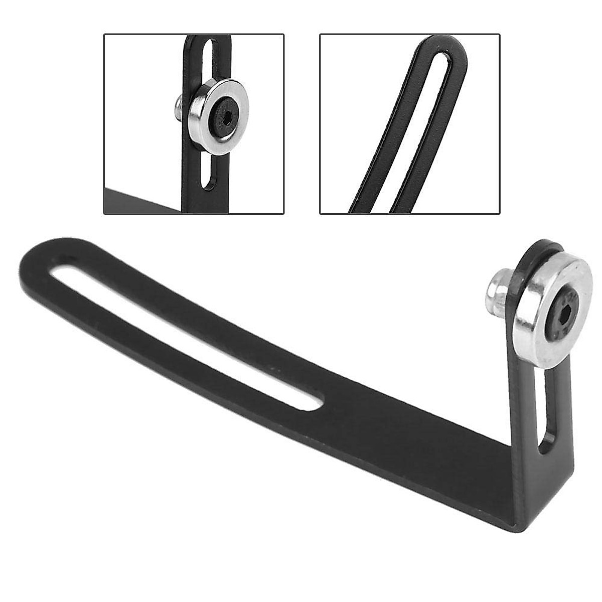 Shell Body Mount, 4pcs RC Car Shell Body Mount Metal L-Bracket with Magnet for 1:10 RC Crawler Car