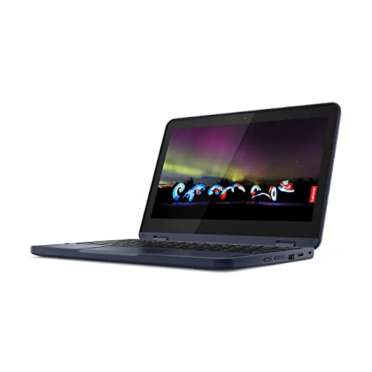 Lenovo 2023 Newest 300W Gen 3 2-in-1 Laptop, 11.6 Inch HD Touchscreen Display, AMD 3015e Dual Core Processor, 4GB RAM, 64GB eMMC, AMD Radeon Graphics, WiFi, Windows 10 Pro, Bundle with JAWFOAL