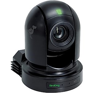 BirdDog Eyes P200 1080P Full NDI PTZ Camera with Sensor & HDMI/3G-SDI, Black