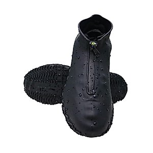 HTHOY&GOWY Shoe Covers Waterproof Silicone Rain Overshoes for Kids Men and Women