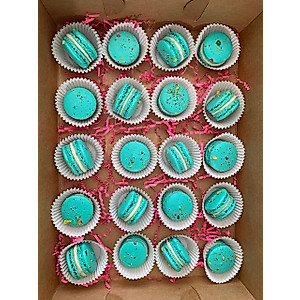 Decony Mini White Baking Cups Cupcake Liners ,candy cups - 1" X 3/4" ideal use for holding truffles , chocolate covered strawberries , candy and nuts - 1000 pc.