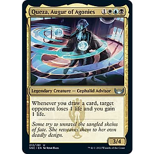 Magic: the Gathering - Queza, Augur of Agonies (212) - Streets of New Capenna