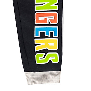 Marvel Avengers Captain America, Ironman, and Hulk Boys 2 Piece Sweatshirt and Pants Set for Toddlers and Big Kids