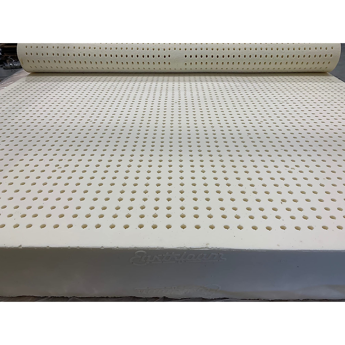 Dormir True Green Premium 100% Natural Organic Latex Mattress Topper (2"" Queen Firm No Cover) - GOLS Certified Quality for Exceptional Comfort, Durable, Firm & Bouncy, Cream