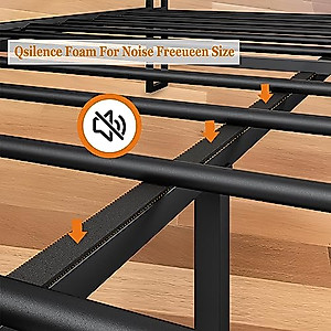 Industrial Modern Full Size Bed Frame with LED Lights and 2 USB Ports,with Wood Shaving Headboard and Platform Bed Frame,Bearing Capacity Up to 900 (Full, Rustic Brown)