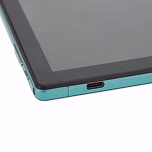 10.1 Inch Tablet, HD Tablet US Plug 100‑240V Support Fast Charging 5000mAh 6GB RAM 128GB ROM for Work (Green)