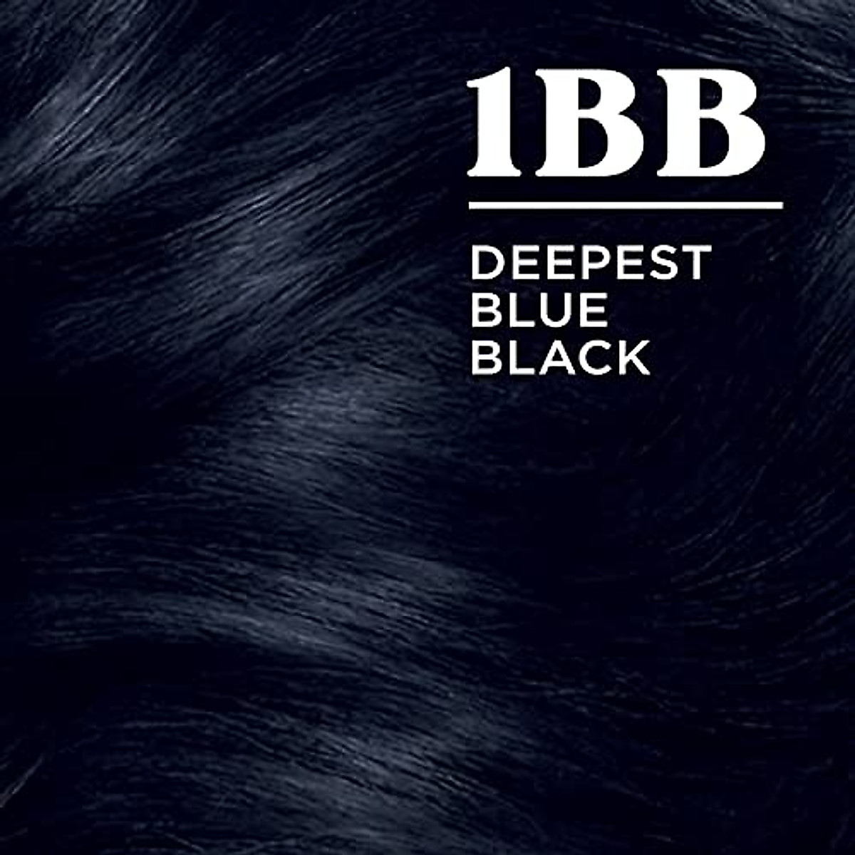 Clairol Nice'n Easy Permanent Hair Dye, 1BB deepest blue black Hair Color, Pack of 1