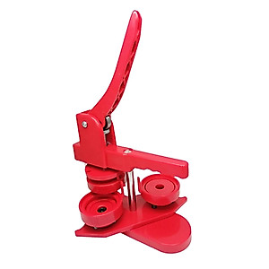 Colaxi 58mm Button Maker Machine with 100 Set Button Parts Badge Press Maker Button Badge Machine