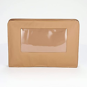 Kokuyo F-VBF230S Classical Pouch, A4 Case, Sepia