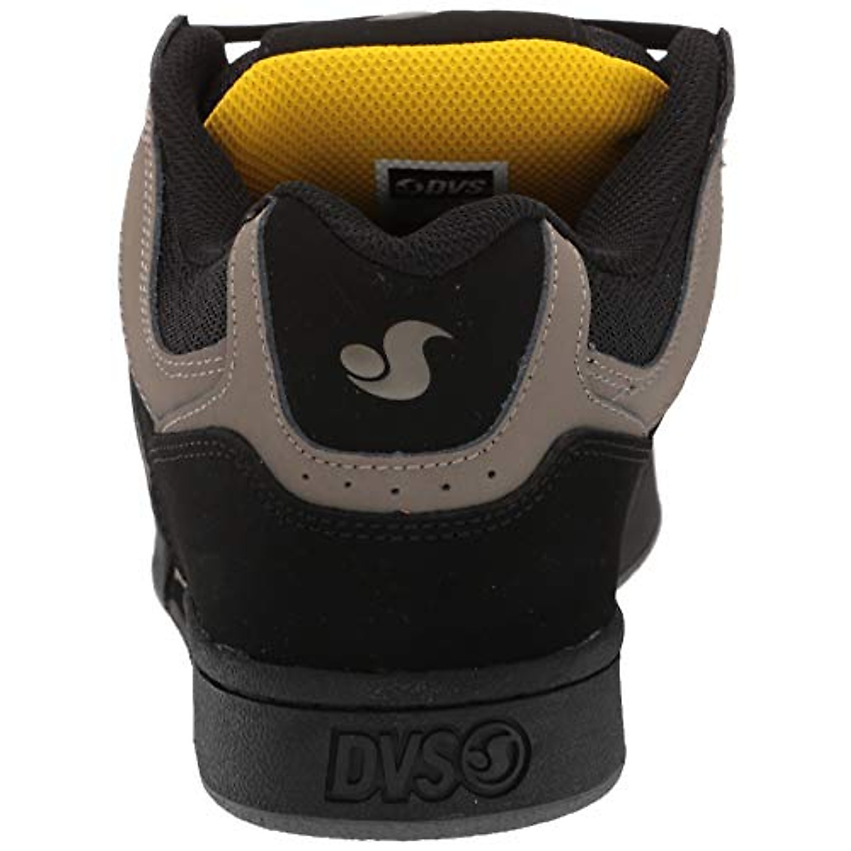 DVS mens Devious Mountain Biking Shoe, Black Brindle Yellow, 8.5 US
