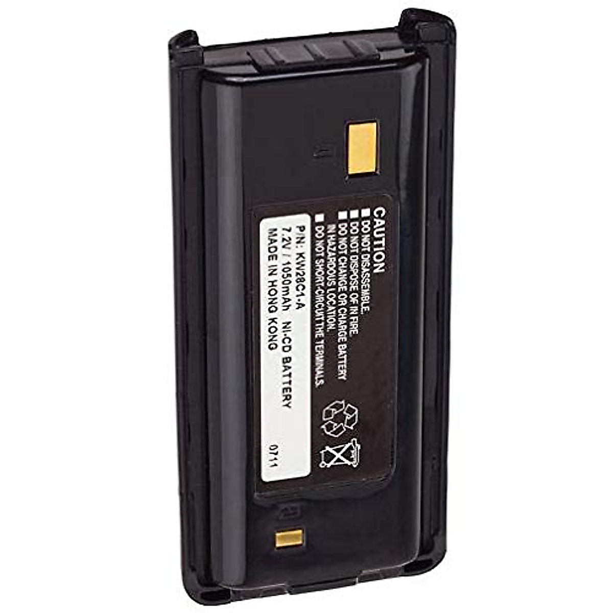 Battery Compatible with Kenwood TK-3313 Rechargeable Two Way Radio 7.5v 1050mAH Ni-CD